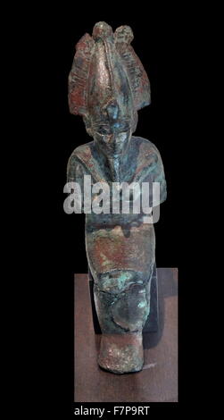 Statuette of the god ancient Egyptian God Osiris. Bronze. Late Period ...