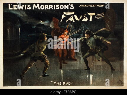 Faust, the protagonist of a classic German legend. He is a scholar who ...