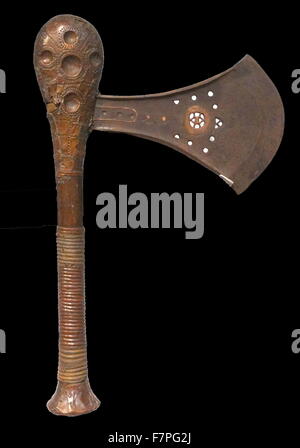 Weapons of Leadership, Kuba axe, from Democratic Republic of Congo ...