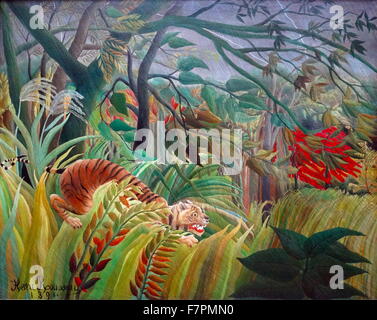 Surprised 1891 Henri Rousseau 1844-1910 France French ( This painting ...