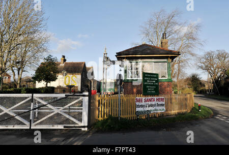 Isfield Railway station which is part of the Lavender Line Preserved ...