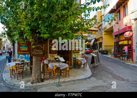 plateia Iroon, Heroes square, nightlife spot, Psyri district, Athens ...