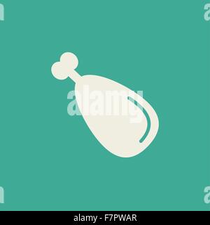 Chicken food symbol Stock Vector Image & Art - Alamy