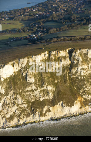 An aerial view of Tennyson Down, Isle of Wight Stock Photo - Alamy