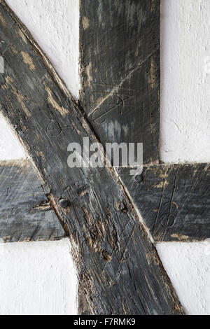 Worcester, Greyfriars (1480) timber framed National trust property. - Worcester - England ...