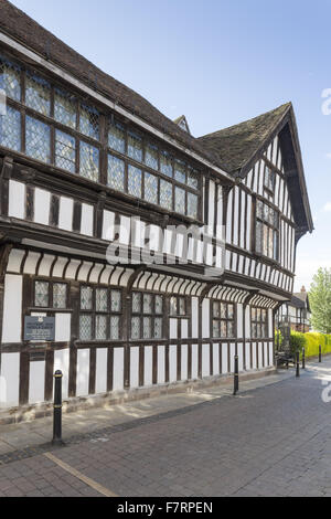 Worcester, Greyfriars (1480) timber framed National trust property. - Worcester - England ...