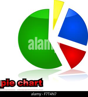 math pie chart Stock Vector Image & Art - Alamy
