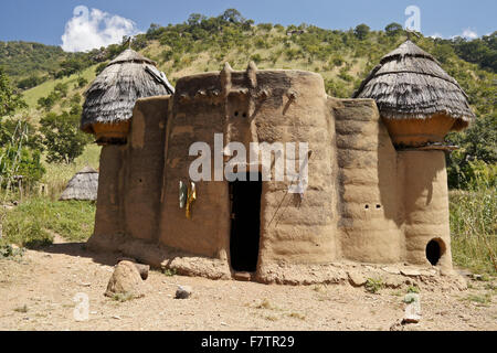 Takienta (tower house) and ancestor shrines, Koutammakou, "Land of the ...