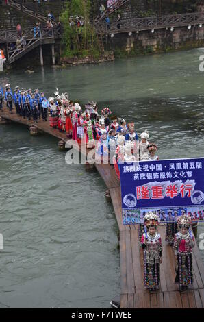 Fenghuang, Hunan, CHN. 2nd Dec, 2015. Fenghuang, CHINA - December 2 ...