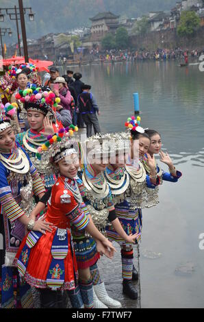 Fenghuang, Hunan, CHN. 2nd Dec, 2015. Fenghuang, CHINA - December 2 ...