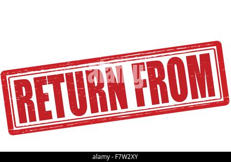 return sign. return grunge red stamp. Label Stock Vector Image & Art ...