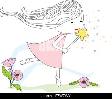 beautiful fairy vector graphic Stock Vector Image & Art - Alamy