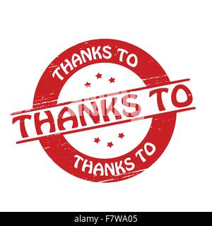 no thanks red round stamp Stock Vector Image & Art - Alamy