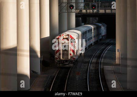 San Francisco, California: San Francisco Caltrain train Station Stock ...