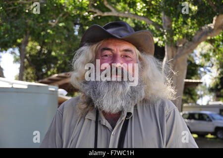 An Australian Bushman Stock Photo - Alamy