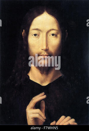 Hans Memling - Christ Blessing Stock Photo - Alamy