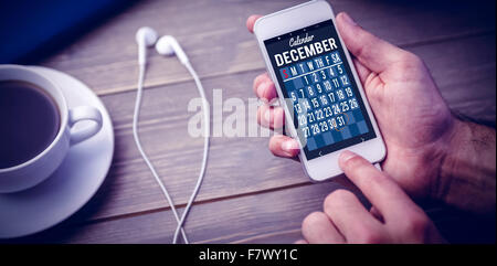 Composite image of technology lock screen Stock Photo - Alamy