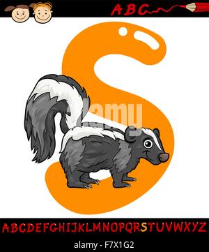 ABC Cartoon Skunk Stock Vector Image & Art - Alamy