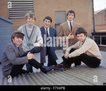 THE FORTUNES UK pop group in June 1964. From left: Barry Pritchard ...