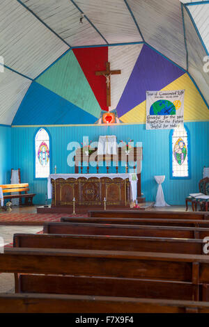 Interior of Sacred Heart Church, Levuka (UNESCO World Heritage Site ...