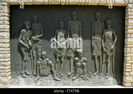 Independence memorial outside Alte Feste (old German fort) in Windhoek ...