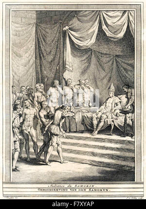 'Vasco da Gama and the Zamorin of Calicut – Opening up of direct ...