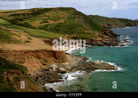 Rickham Sands, East Portlemouth, near Salcombe, Devon, England, United ...