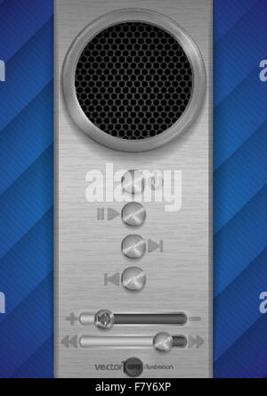 speaker volume music sound design vector illustration Stock Vector ...