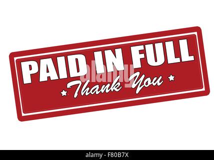 paid in full stamp. paid in full sign. paid in full label set Stock ...