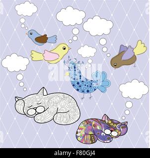 vector cartoon animals with speech bubble background Stock Vector Image ...
