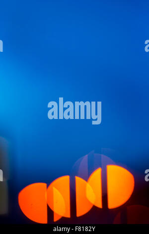 Golden glowing orbs Stock Photo - Alamy