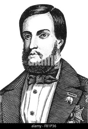 Pedro II of Brazil (1825-1891), the Magnanimous. Second and last ruler ...