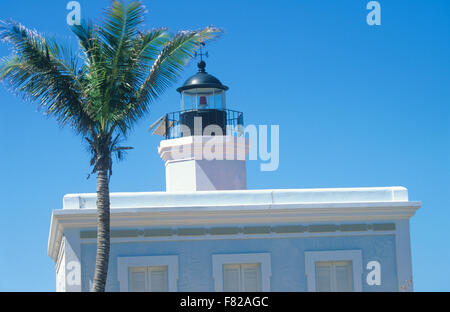 Punta Mulas Lighthouse, Isabel Segunda, Vieques, Puerto Rico Stock ...