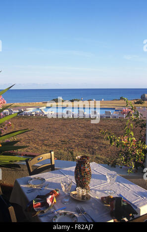 Pool at the Inn on the Blue Horizon, Vieques Island, Puerto Rico Stock ...