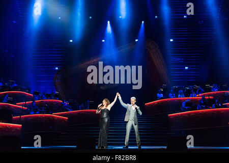 Shân Cothi performing at Broadway To The Bay at the Wales Millennium ...