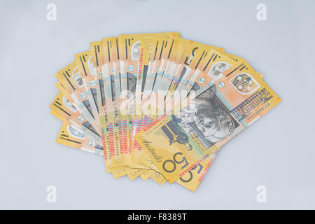 50 dollars banknote, David Unaipon and Edith Cowan, Australia Stock ...