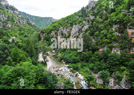 The surrounding rivers Le Jonte and Le Tarne within one of the most ...