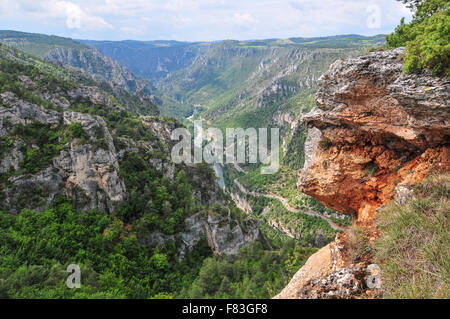 The surrounding rivers Le Jonte and Le Tarne within one of the most ...