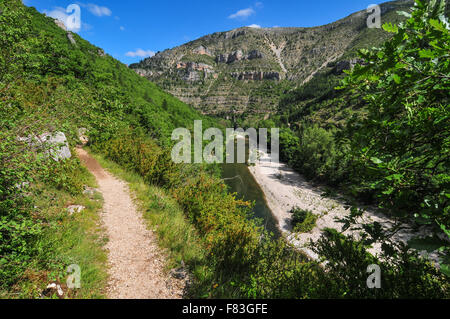 The surrounding rivers Le Jonte and Le Tarne within one of the most ...
