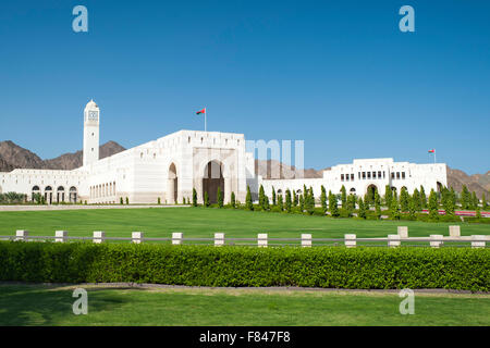 The Oman parliament buildings in Muscat, the capital of the Sultanate ...