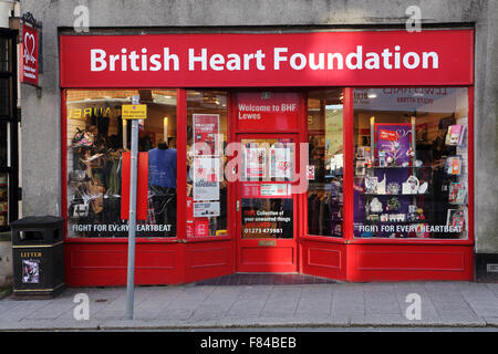 British Heart Foundation shop in Victoria shopping centre, Crewe ...