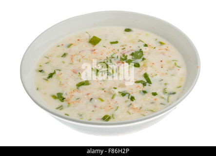 Ritha - yogurt cream soup with spices Stock Photo - Alamy