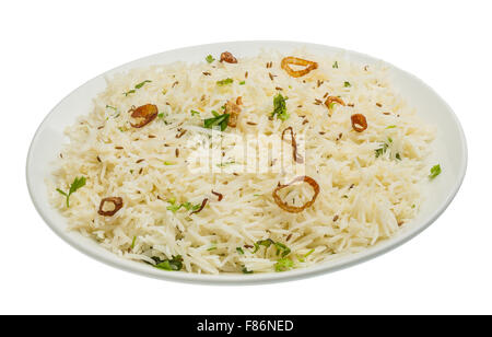 Cumin rice - indian famous rice Stock Photo - Alamy