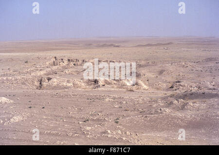 Nimrud, Iraq - Excavations near the Nineveh plains as seen from the ...