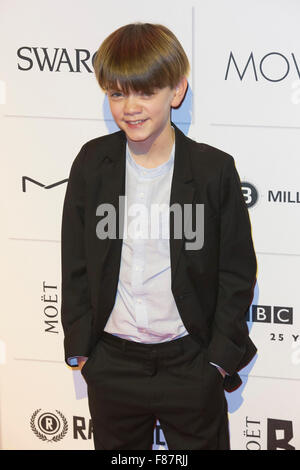 London. UK. Milo Parker at the Moet British Independent Film Awards. Old Billingsgate Market ...