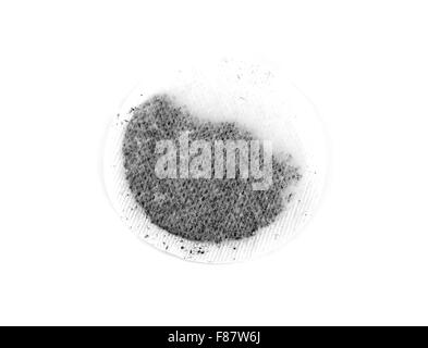Teabag isolated on white background. Mock up Stock Photo - Alamy