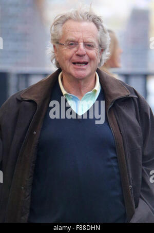Jerry Springer outside ITV Studios Featuring: Jerry Springer Where ...