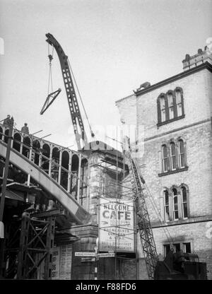 The old station master's house next to the site of the demolished ...