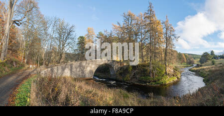 Poldullie Bridge at Strathdon Stock Photo - Alamy