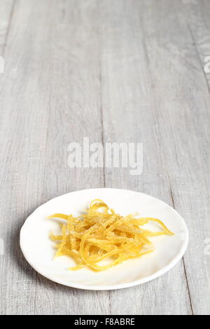 Candied Lemon Zest Stock Photo - Alamy